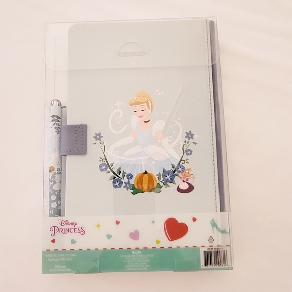 Disney | Other | New Disney Cinderella Notebook Journal And Pen | Poshmark